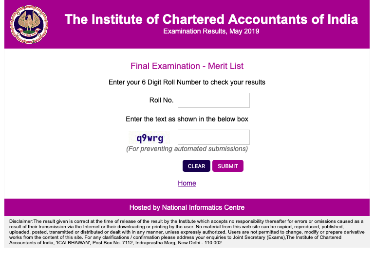 ICAI CA Result 2019 Announced | CA Final and CA Foundation Results