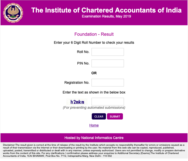 ICAI CA Result 2019 Announced | CA Final and CA Foundation Results