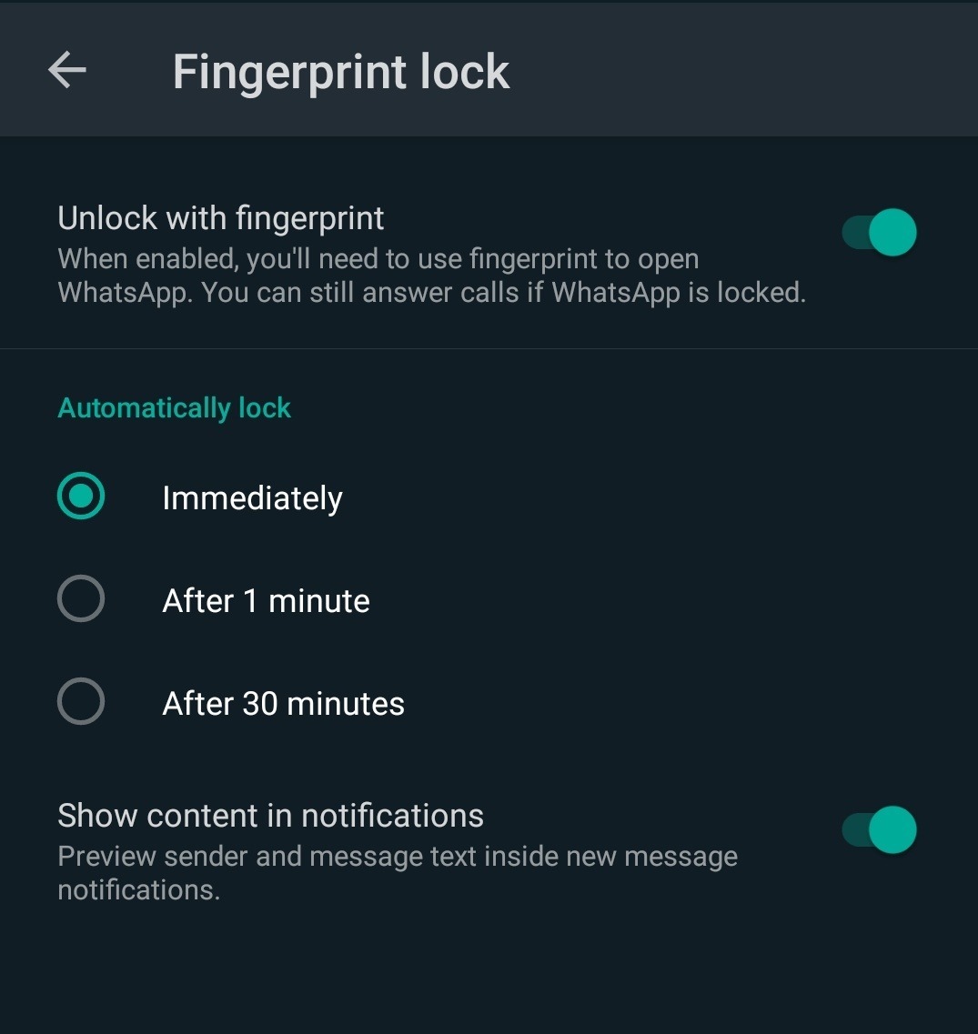 Securing your WhatsApp account