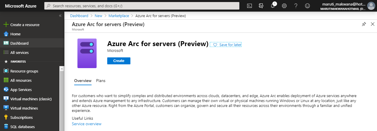 Bird's eye view of Azure Arc