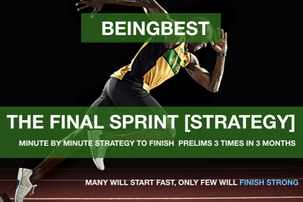 The Final Sprint [Strategy]