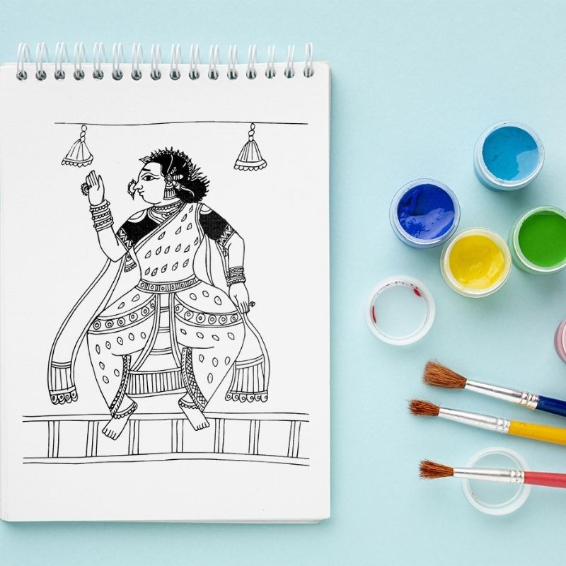 Chitrakathi Painting