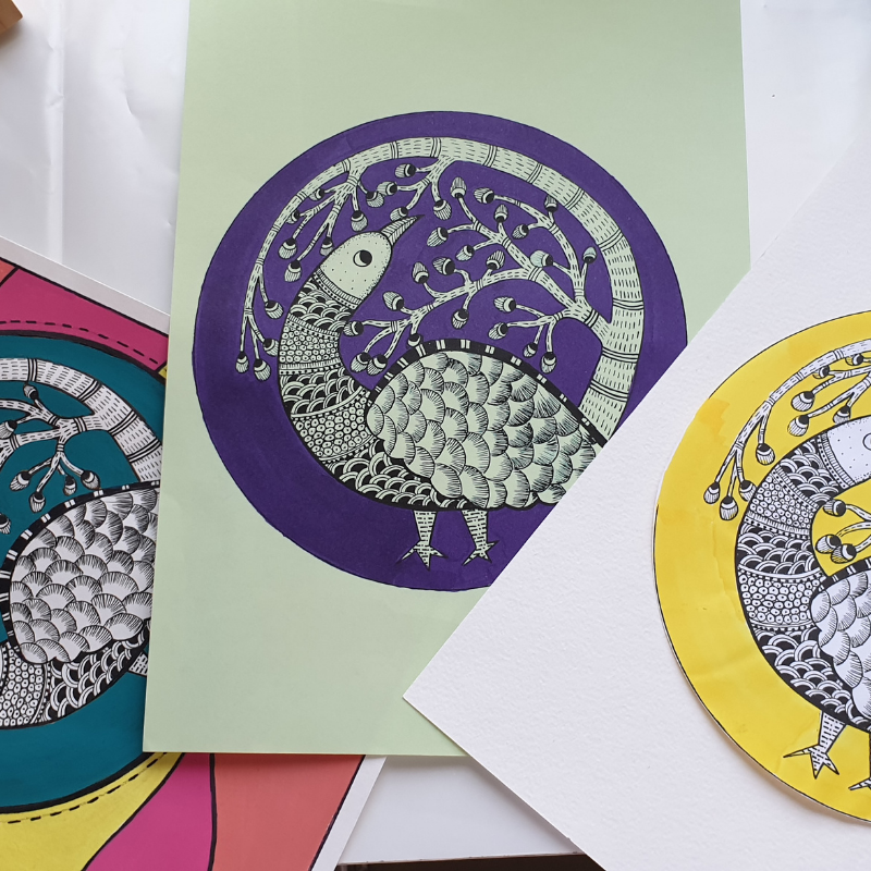 Basics of Gond Painting