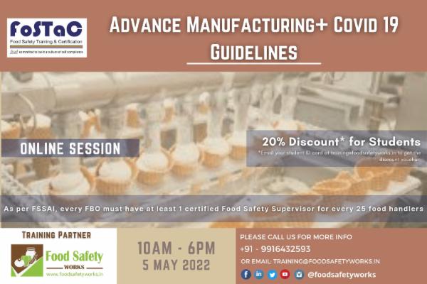 FosTac: Advance Manufacturing+ Covid 19 Guidelines