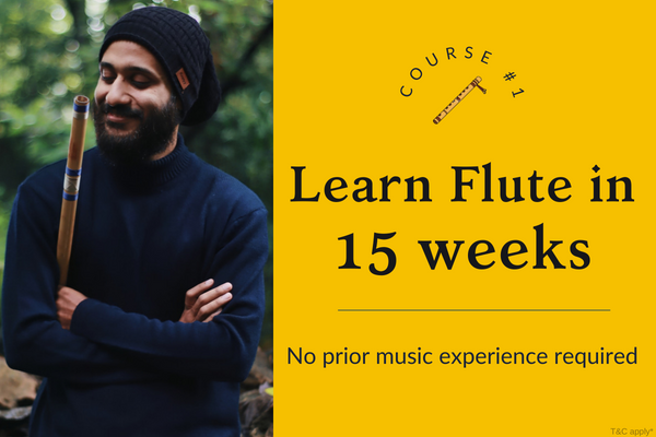 Learn Flute in 15 weeks + An Intermediate Flute Walk ( 3 Flutes Included)