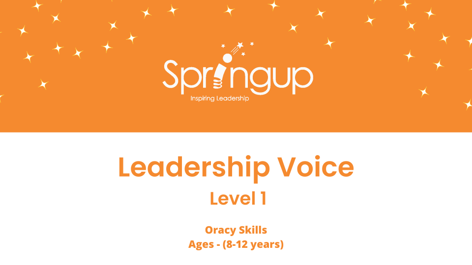 Leadership Voice Level 1 - Tuesdays