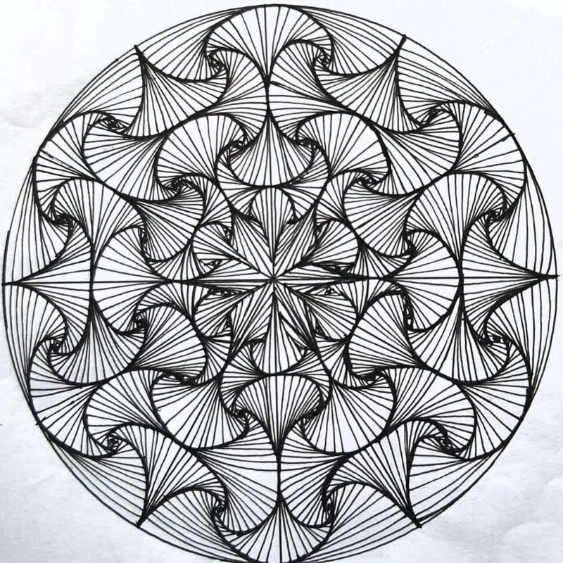 Spiral Mandala Making