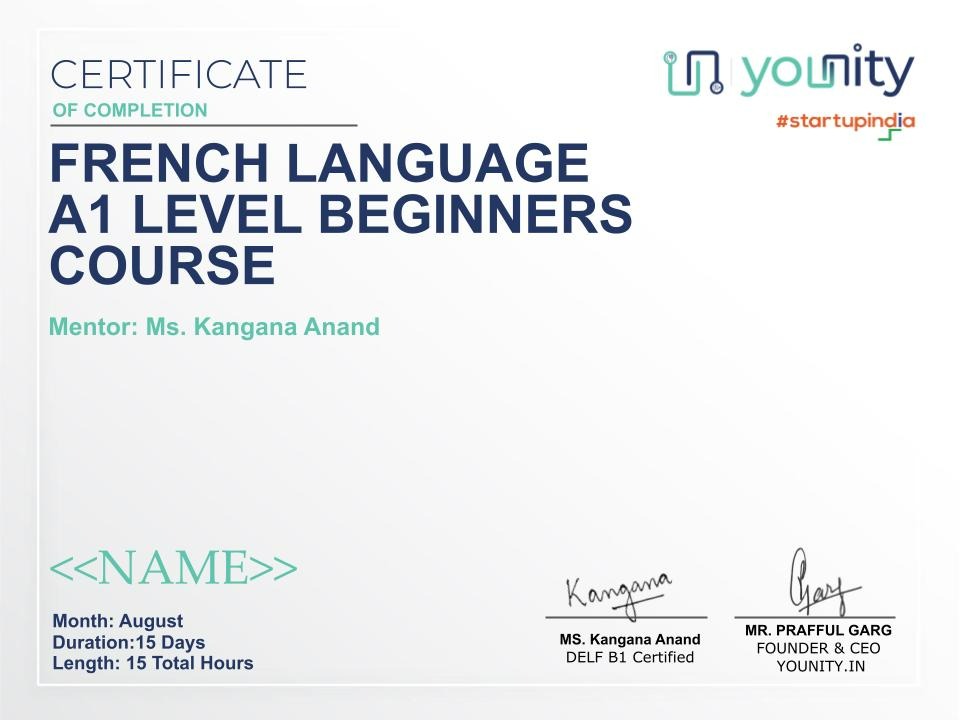 Introduction to French Crash Course
