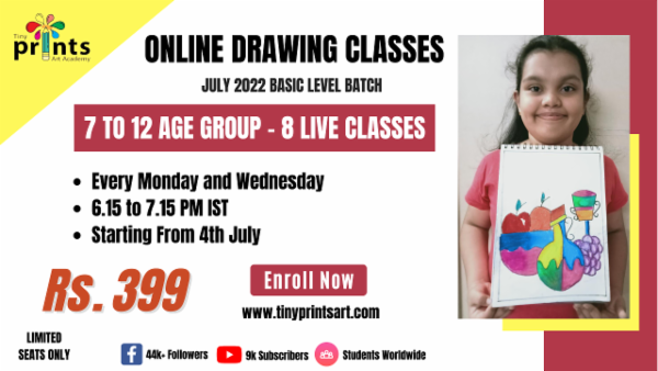 7 To 12 Age Group(Oil Pastels 45 Recordings)