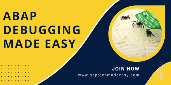 Abap Debugging Made Easy