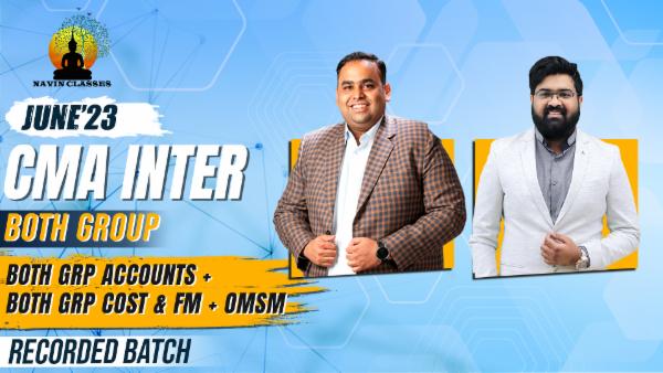 CMA Inter All 4 practical papers + OMSM