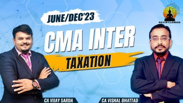 CMA Inter DT+IDT | New Syllabus