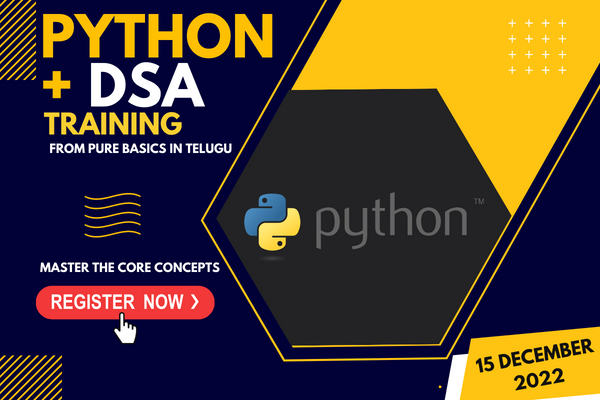 Python with Data Structures Online Training Dec 2022 - Frontlines EduTech Pvt Ltd