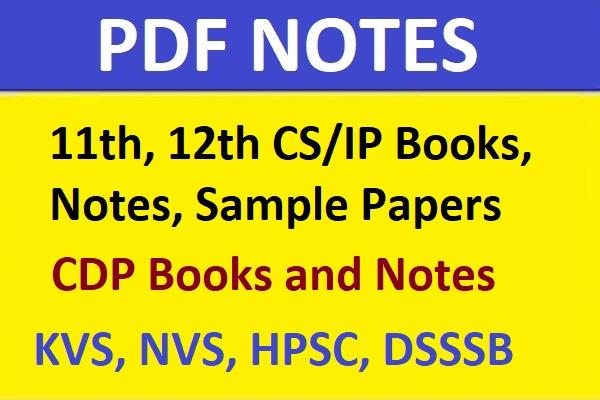 All PDF Notes and Books S P SHARMA CLASSES