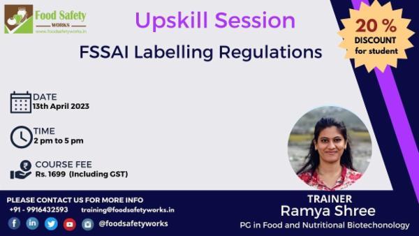 UpSkill : FSSAI Labelling Regulations, 2020