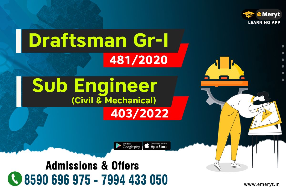 KSEB Sub Engr | Tracer | Work Superindent