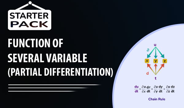 Partial Differentiation - Function of Several Variable Starter Pack