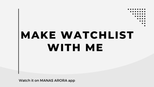 Manas Arora courses