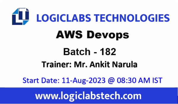 AWS Devops By Ankit Narula -Batch -182