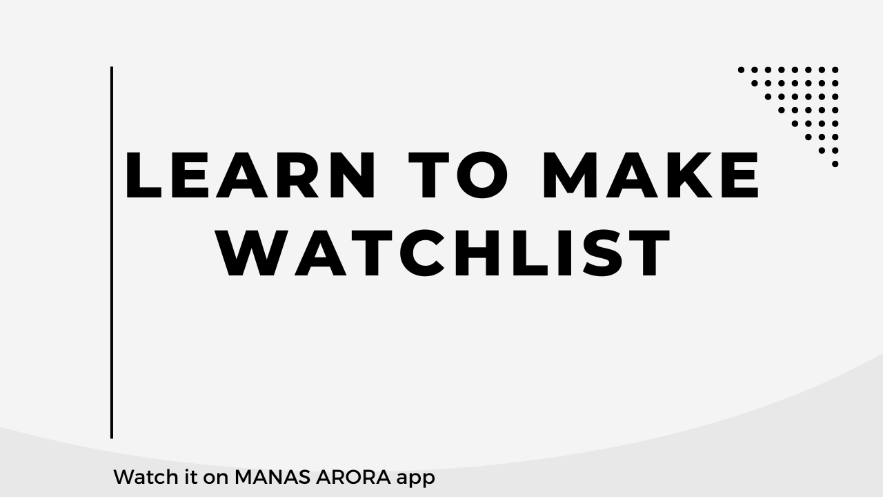 Manas Arora courses