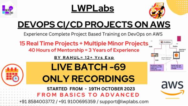 Devops Cicd Projects On Aws By Rahul