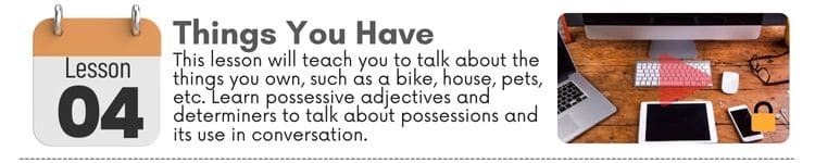 Level 01 - Beginner English Course - Hridhaan