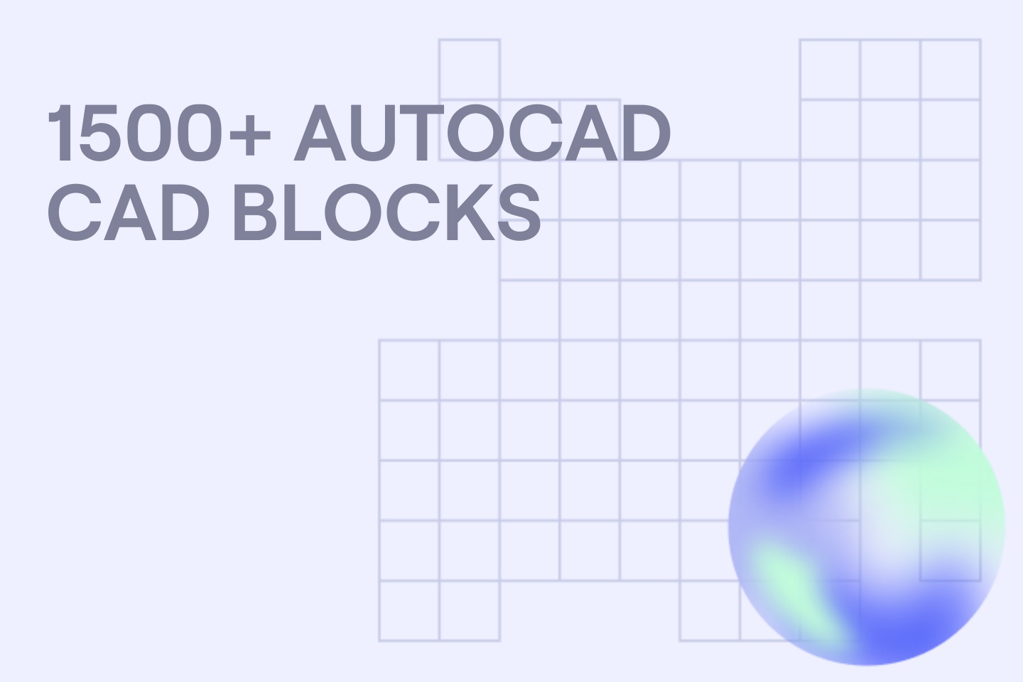 1500+ AUTOCAD CAD BLOCKS