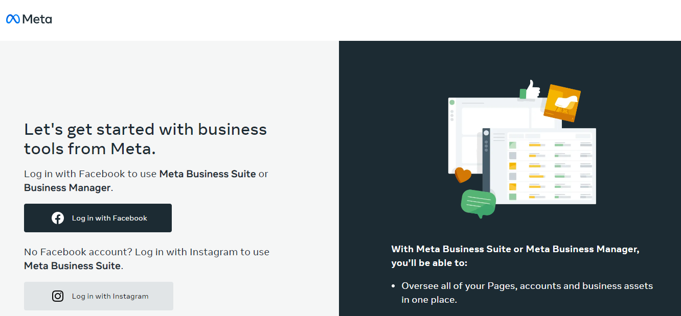 How to create meta business manager.