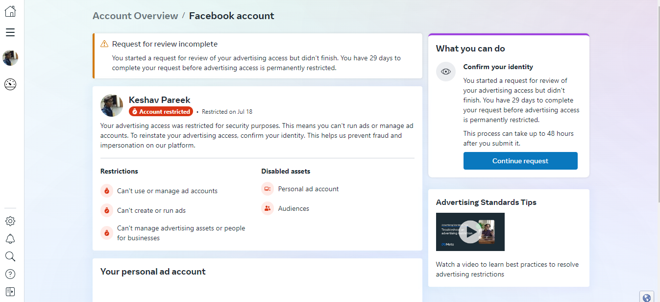 How to create meta business manager.