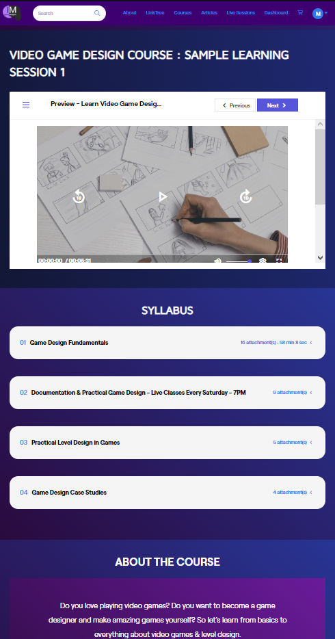imGameDesigner : Learn Video Game Design from AsasinoManik